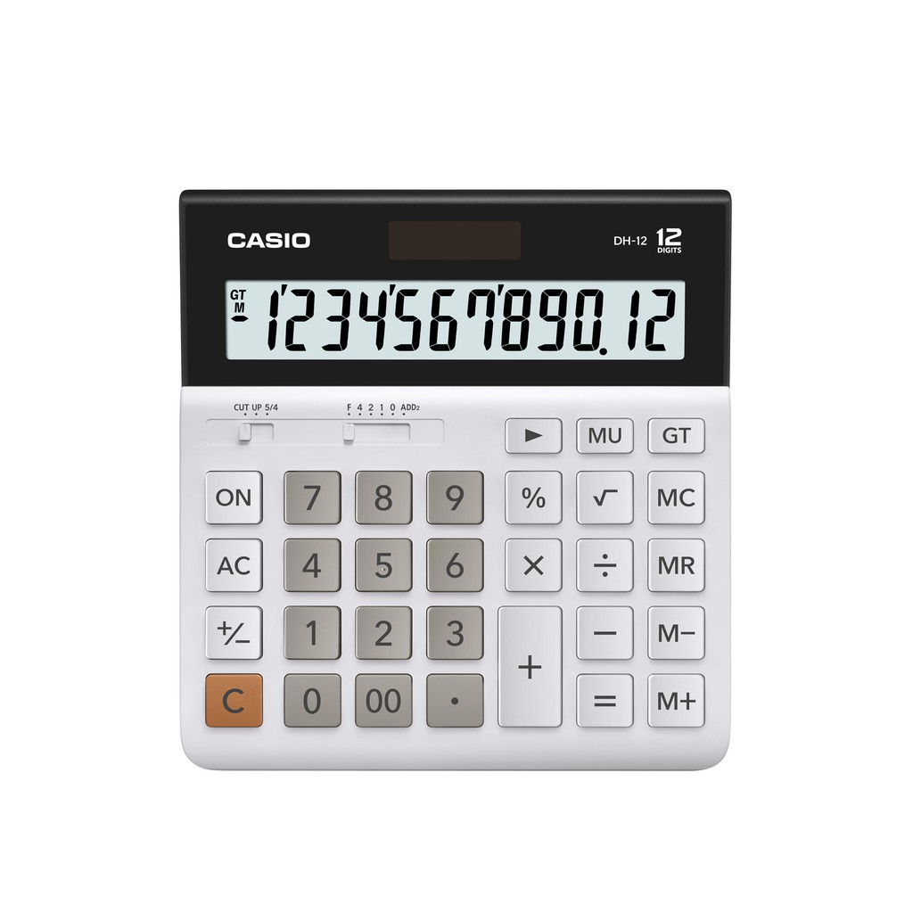 Jual CASIO KALKULATOR DH-12 -Putih - Kalkulator Kantor - 12 digit ...