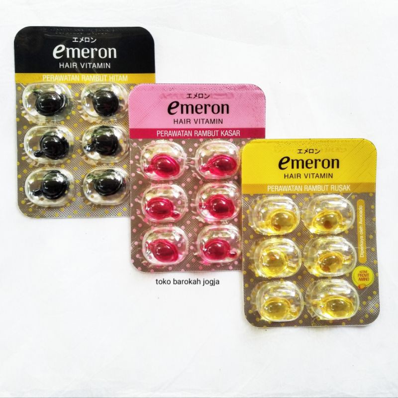 Jual Emeron Vitamin Rambut - Emeron Hair Vitamin | Shopee Indonesia