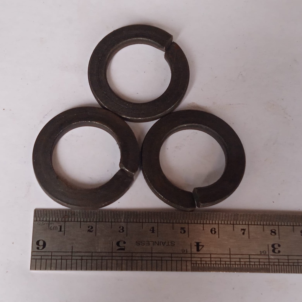 Jual RING VER M22 BAJA RING 22MM HITAM SPRING WAHSER M22 BAJA RING PER ...