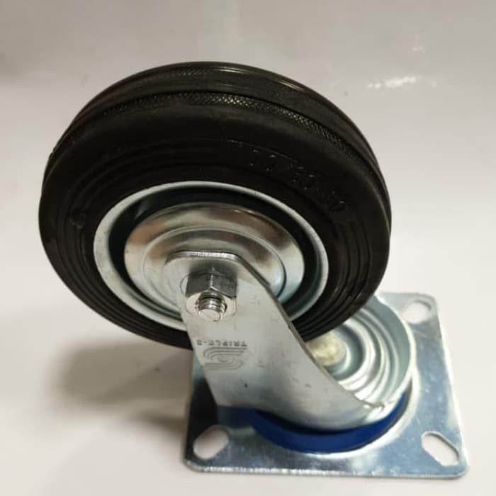 Jual MRG - RODA ETALASE 4" inch/RODA KARET/RODA TROLLEY tipe HIDUP ...