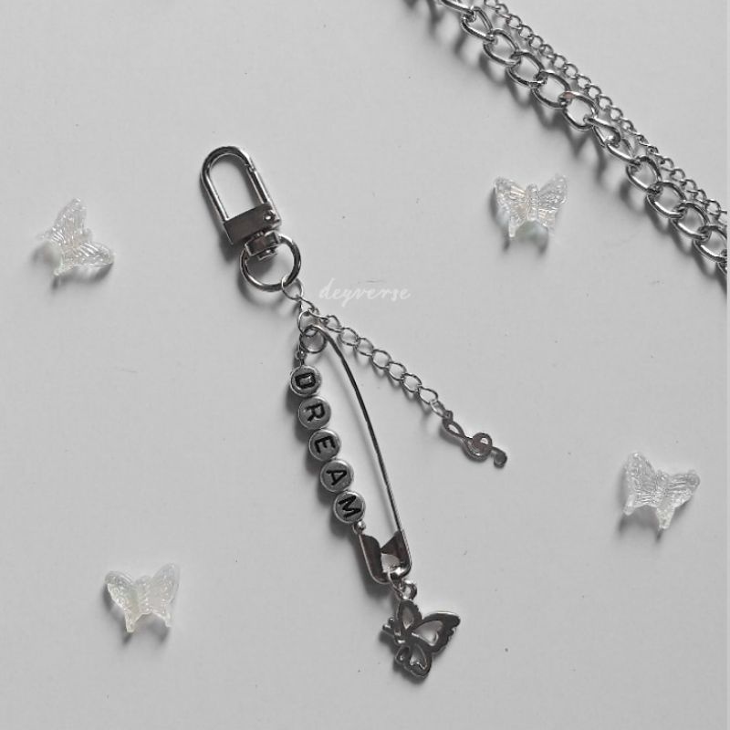 Jual [CUSTOM NAME] Custom Keychain Phone Strap Gantungan Kunci Custom ...