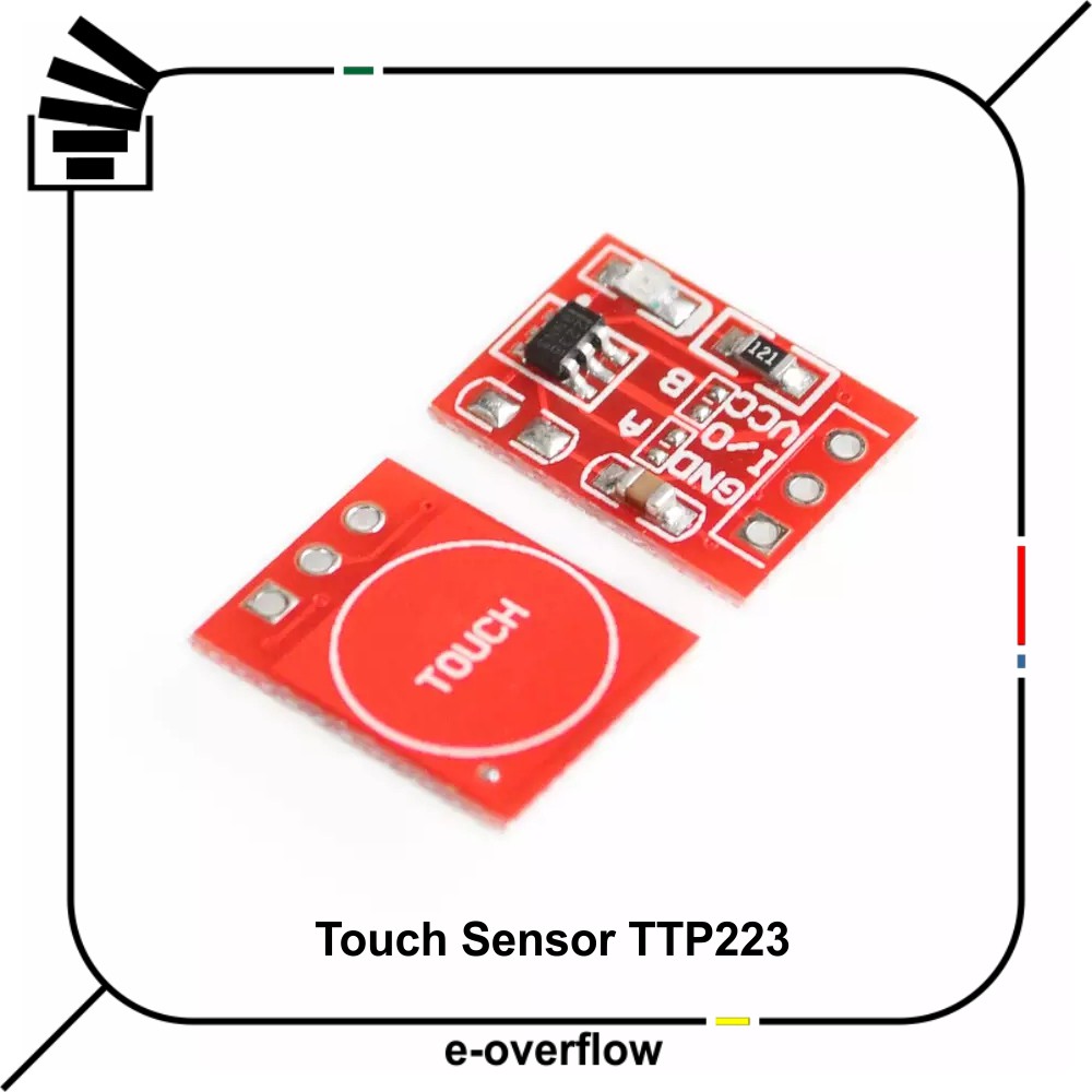 Jual TTP223 Touch Sensor Saklar Sentuh Switch Self Locking Button ...