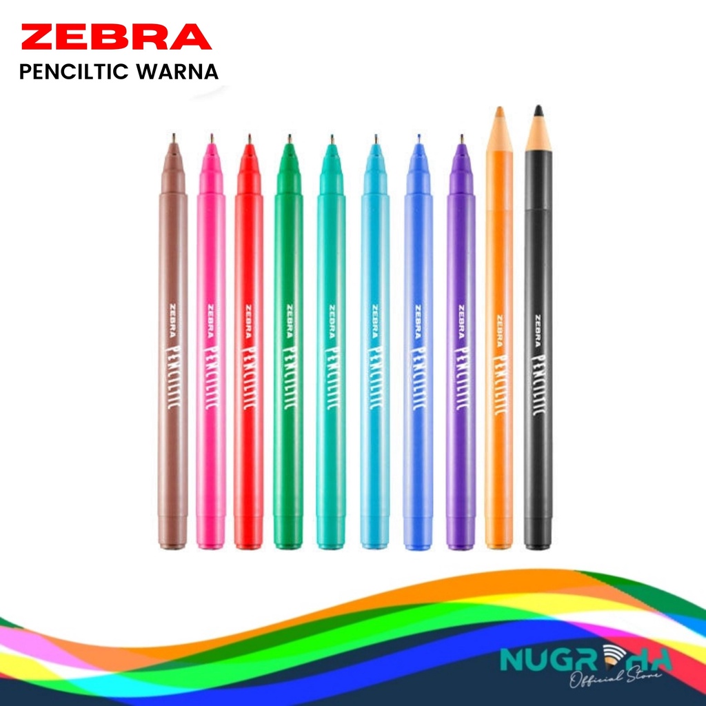Jual BALLPOINT / PULPEN ZEBRA PENCILTIC | Shopee Indonesia