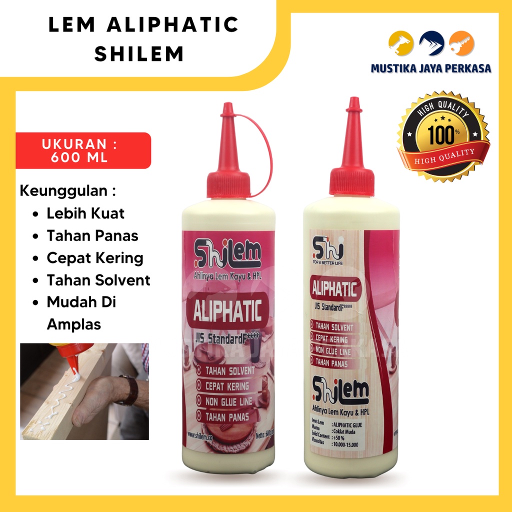 Jual Lem Kayu Putih Aliphatic Super Kuat Power Glue Lem PVC | Shopee ...