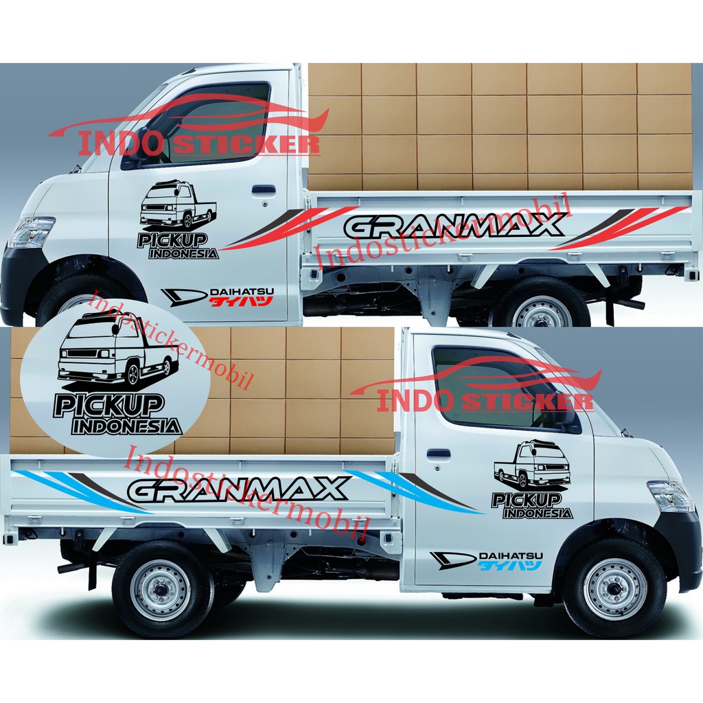 Jual Sticker mobil pickup grand max stiker stiker mobil pick up ...