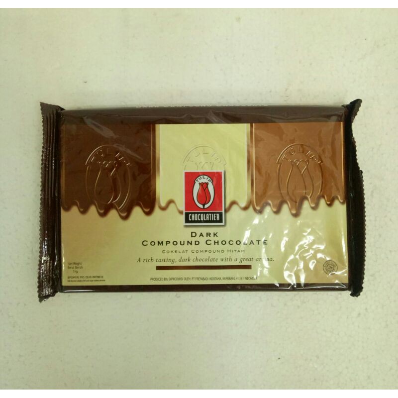 Jual Tulip Dark Chocolate Compound 1kg | Shopee Indonesia