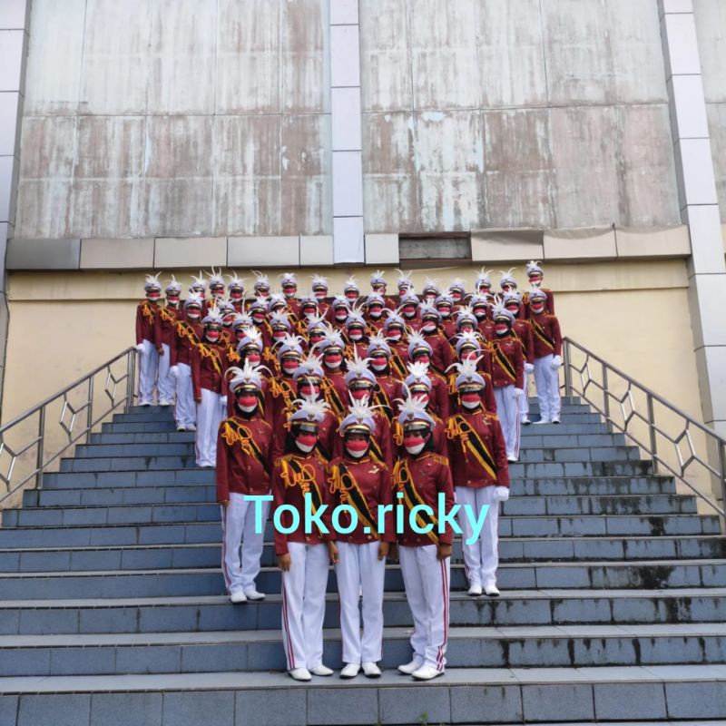 Jual seragam paskibra baris-berbaris PKS untuk SMA pakaian saja ...