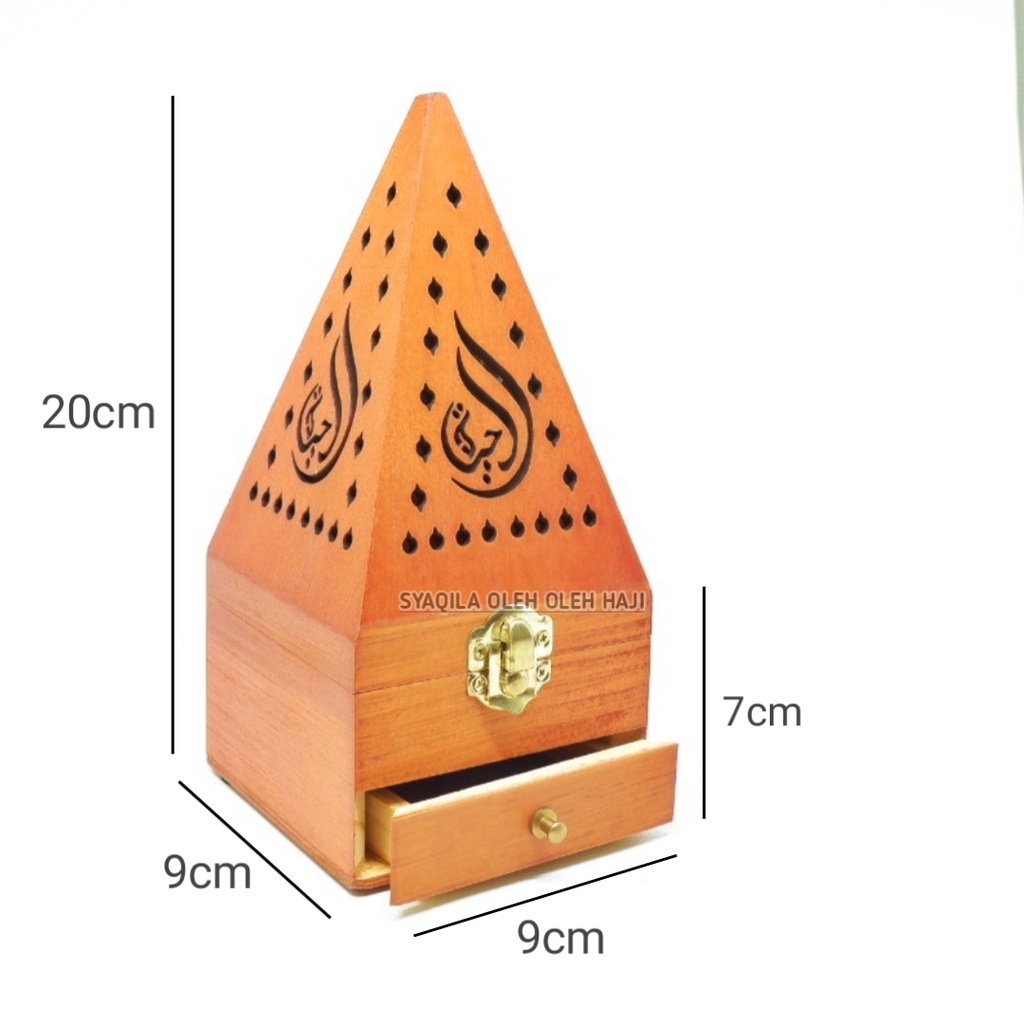 Jual Mabkhara Pyramid Arab Tempat Bakar Piramida Bukhur Kayu Gaharu ...