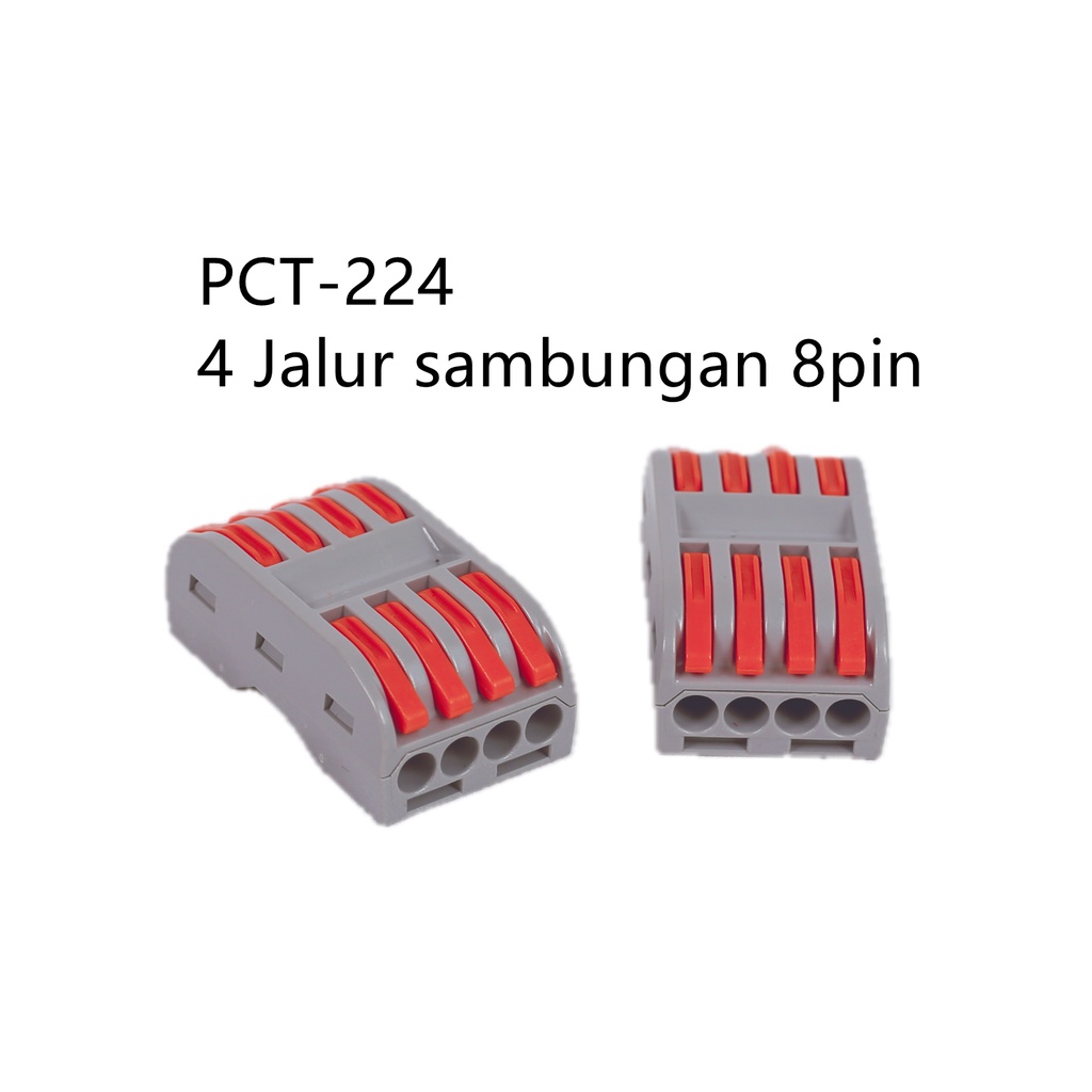 Jual Connector Terminal PCT Konektor Kabel 2/3/4/5 Pin | Shopee Indonesia