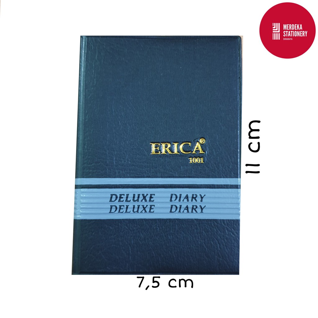 Jual Buku/Book Agenda/Notes Saku/Pocket Deluxe Diary Erica 1001 7,5x11 ...
