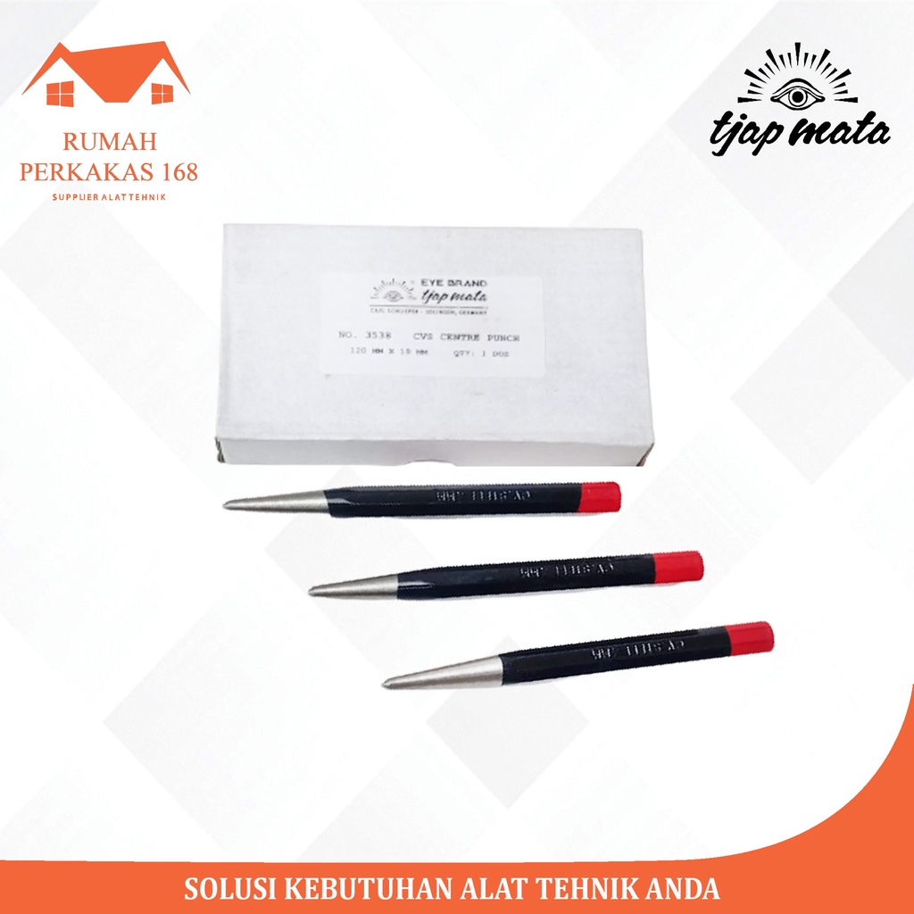 Jual TJAP MATA Centre Drip Center Punch Hammer GERMANY - Drip Penanda ...