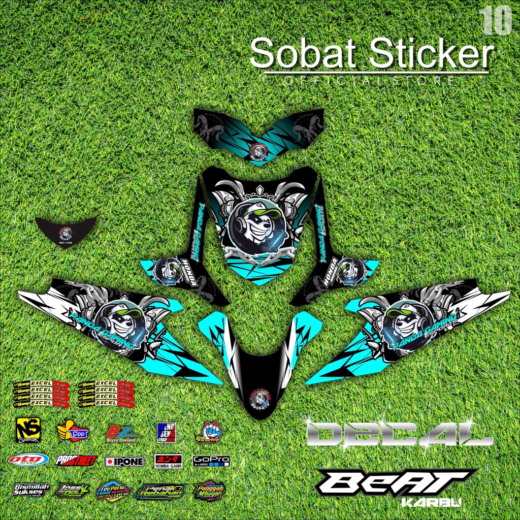 Jual Decal Stiker Fullbody Beat Karbu 2008 2009 2010 2011 2012 Variasi ...