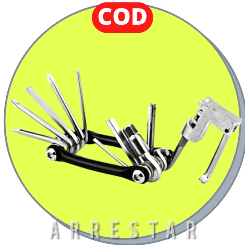 Jual Peralatan Obeng Set Sepeda Motor Praktis Multifungsi Serbaguna ...