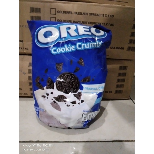 Jual BUBUK OREO COOKIES CRUMB KEMASAN 1KG / OREO BUBUK | Shopee Indonesia