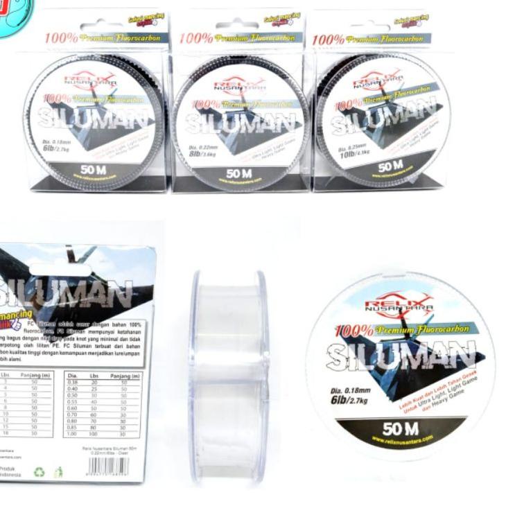 Jual Produk Terbaru Senar Leader Relix Nusantara Siluman 50m | Shopee ...