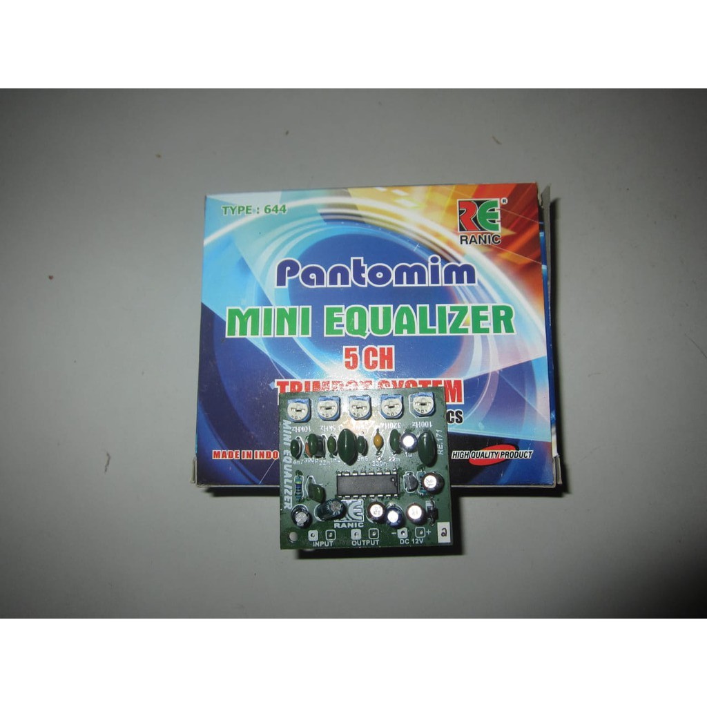 Jual Kit mini equalizer 5 channel mono trimpot pantonim | Shopee Indonesia