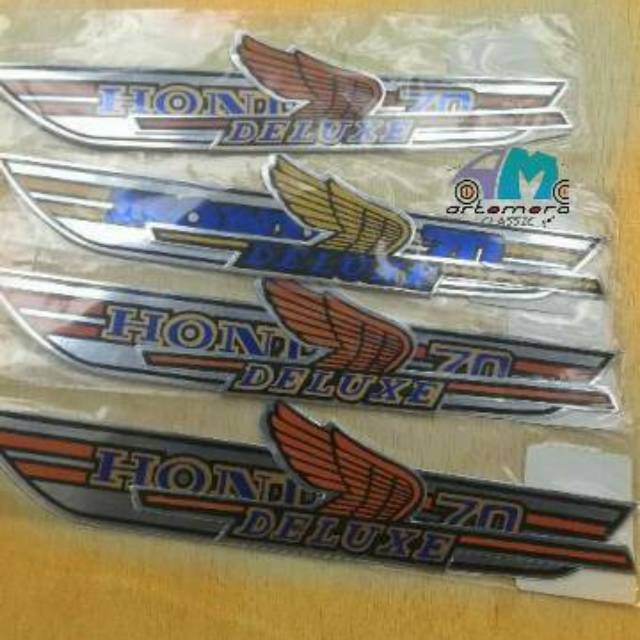 Jual striping Honda c70 setriping c70 sticker c70 stiker c70 list body ...