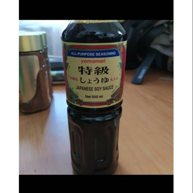 Jual YAMAMORI JAPANESE SOY SAUCE - SAUS JEPANG YAMAMORI 500ml | Shopee ...