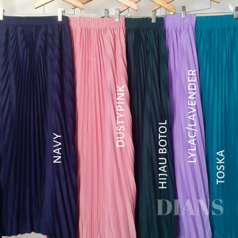 Jual Rok Plisket Hyget Premium | Shopee Indonesia
