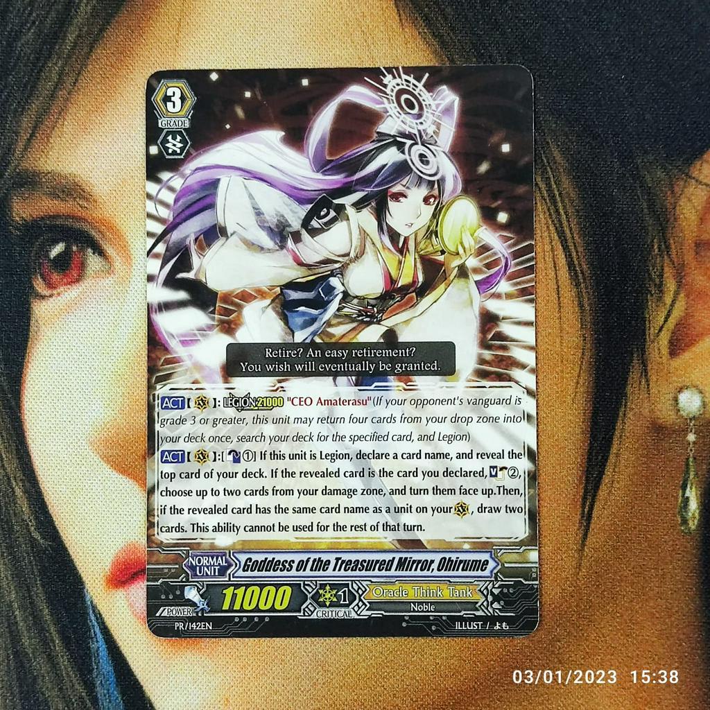 Jual vanguard goddess of the treasured mirror ohirume PR C original ...