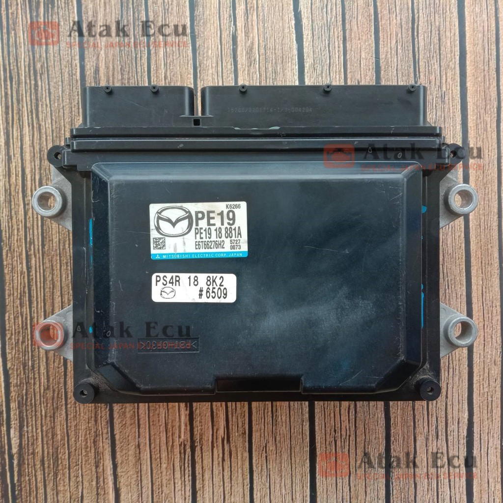 Jual ECU Mazda 3 2.0L - PE19 18 881A - E6T66 Mitsubishi - E6T66276H2 ...