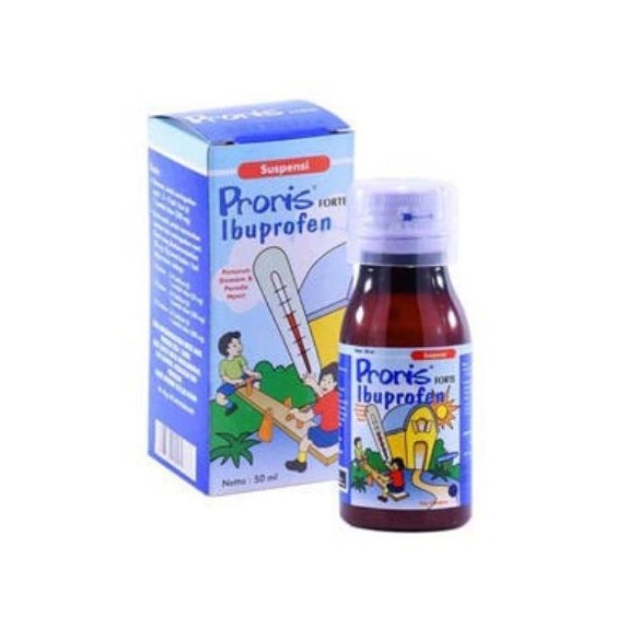 Jual proris forte biru syrup sirup syr suspensi susp 60ml 60 ml / botol ...