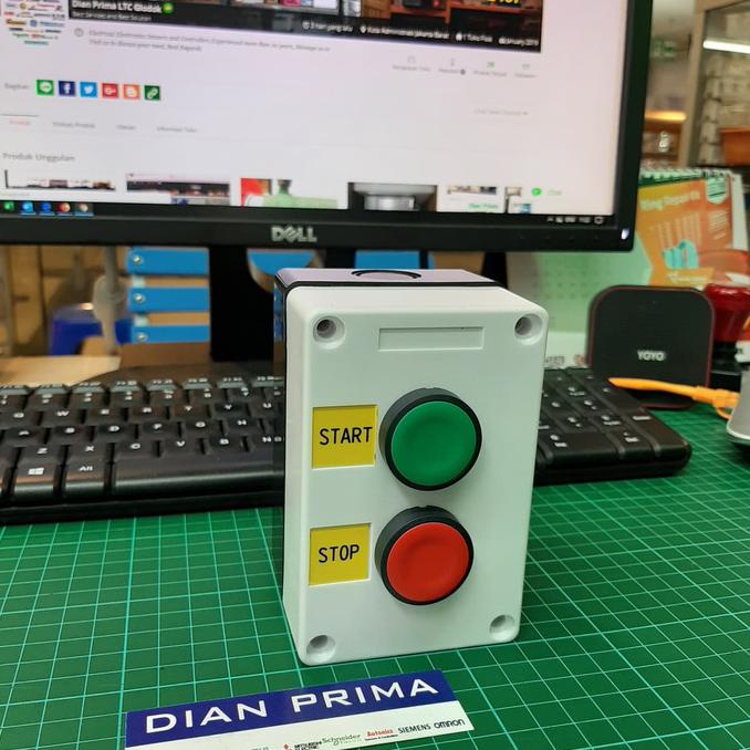 Jual Schneider Push Button Switch Start Stop Kombinasi Komplit Box ...