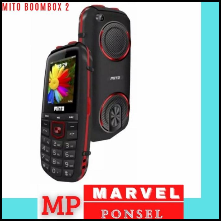 Jual Hp Handphone Mito Boombox 2 Original 3 Sim Baterai Awet Speaker ...