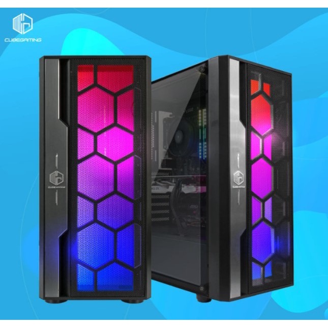Jual CUBE GAMING BENIN - ATX - LEFT SIDE TEMPERED GLASS - PSU COVER ...