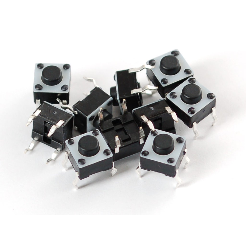 Jual Tactile Switch 6x6x5mm Tombol Saklar Kecil 4 Pin | Shopee Indonesia
