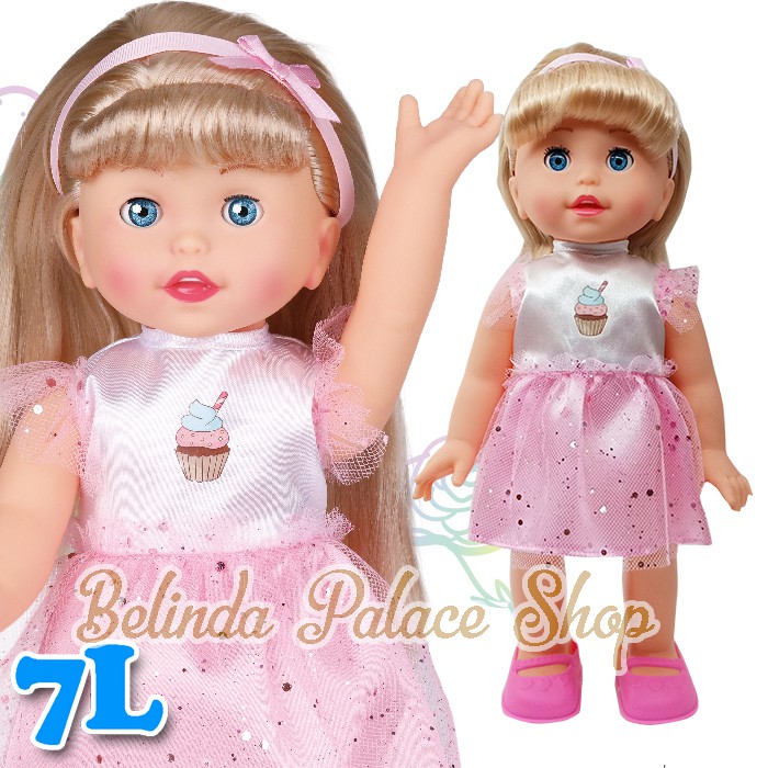 Jual Lily Walking Doll - Cupcake - Baju Pink - Belinda Palace | Shopee ...