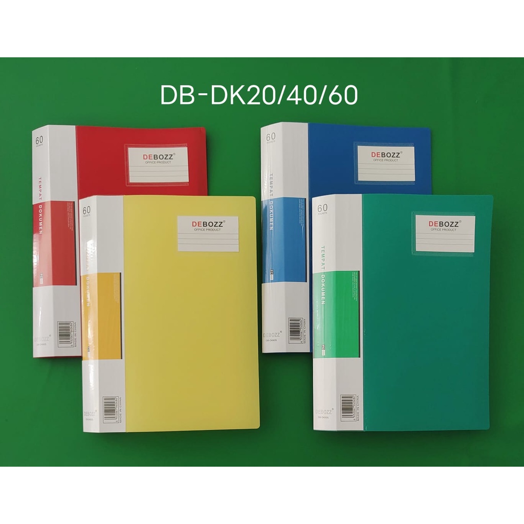 Jual Map TEBAL Clear Holder F4 Ukuran Folio Debozz Figo Dataplus Isi 40 ...