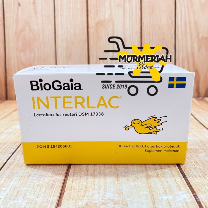 Jual INTERLAC Serbuk Probiotik 1 sachet@0,3gr-Suplemen Kesehatan ...