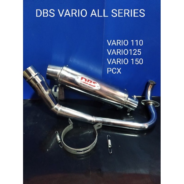 Jual KNALPOT RACING DBS VARIO ALL SERIES Vario.110.vario.125.vario.150 ...