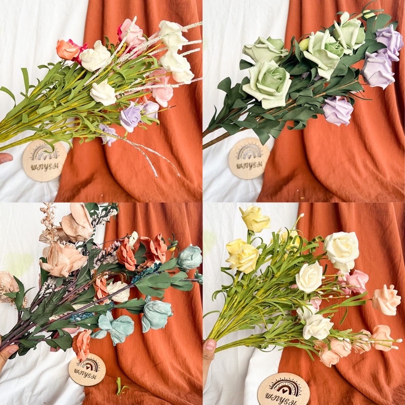 Jual Bunga aesthetic rose , Aesthetic flower, bunga tulip, bunga lily ...