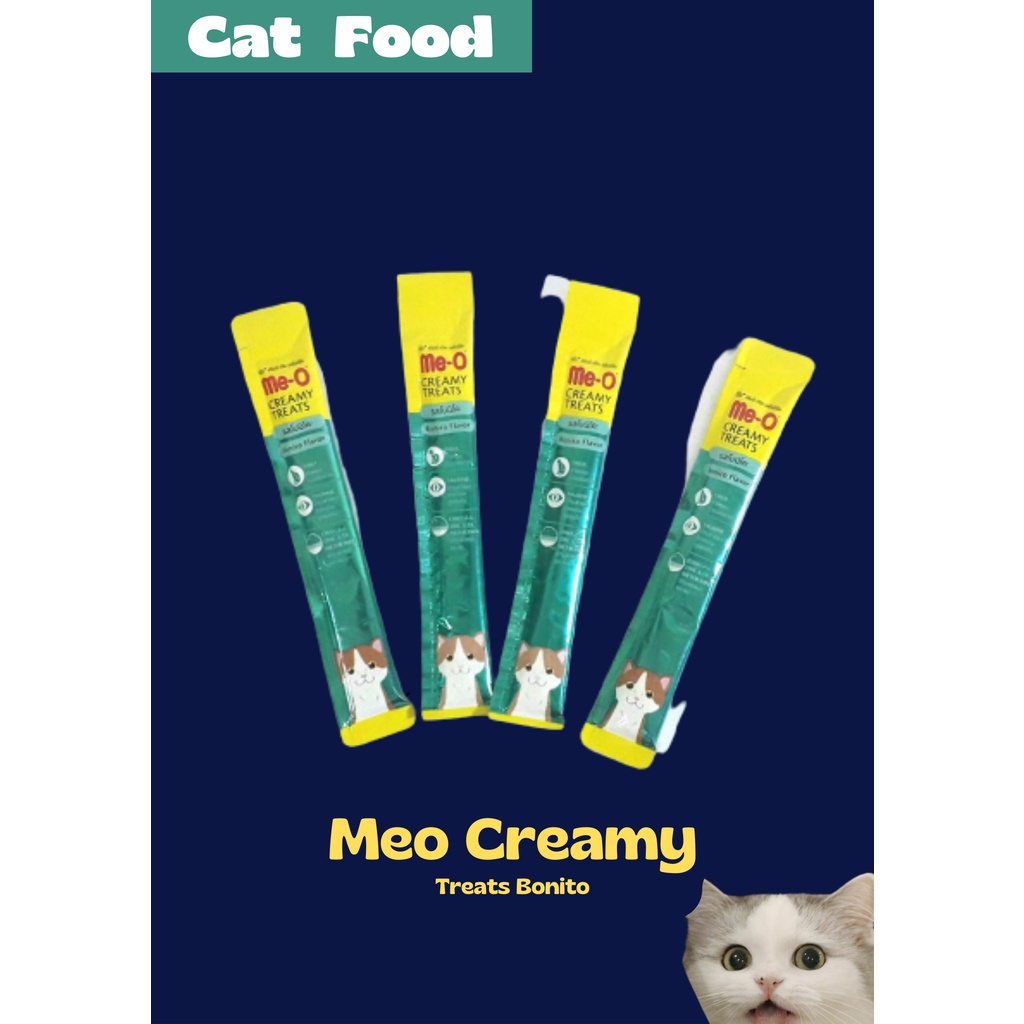 Jual Meo Creamy Treats Bonito 15 gr Wet Food Makanan Snack Kucing ...
