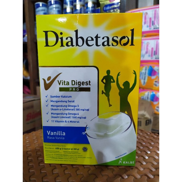 Jual SUSU DIABETASOL 600 GRAM VANILA | Shopee Indonesia