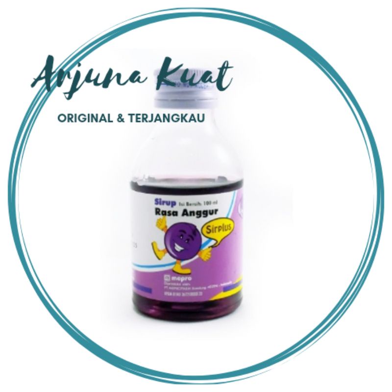 Jual SIRPLUS SIRUP RASA ANGGUR (WAJIB ORDER BUBLE UNTUK PACKING ...