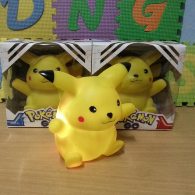 Jual Pokemon figure pikachu music and light | Shopee Indonesia