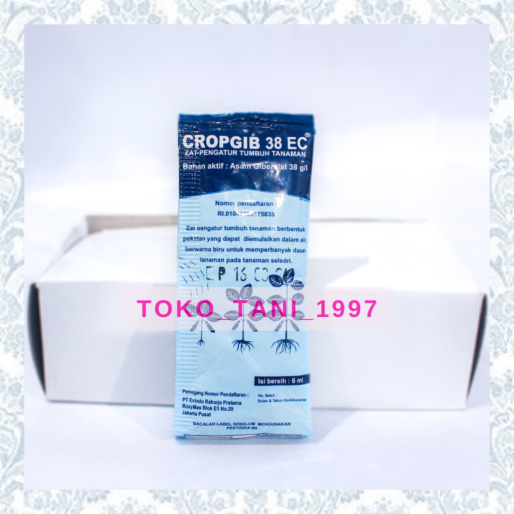 Jual Zat Pengatur Tumbuh Tanaman || CROPGIB 38 EC 6ml | Shopee Indonesia