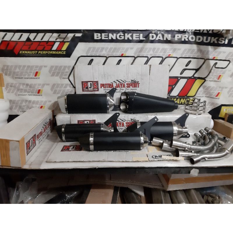 Jual knalpot vespa matic custom ready full system ( pnp ) | Shopee ...