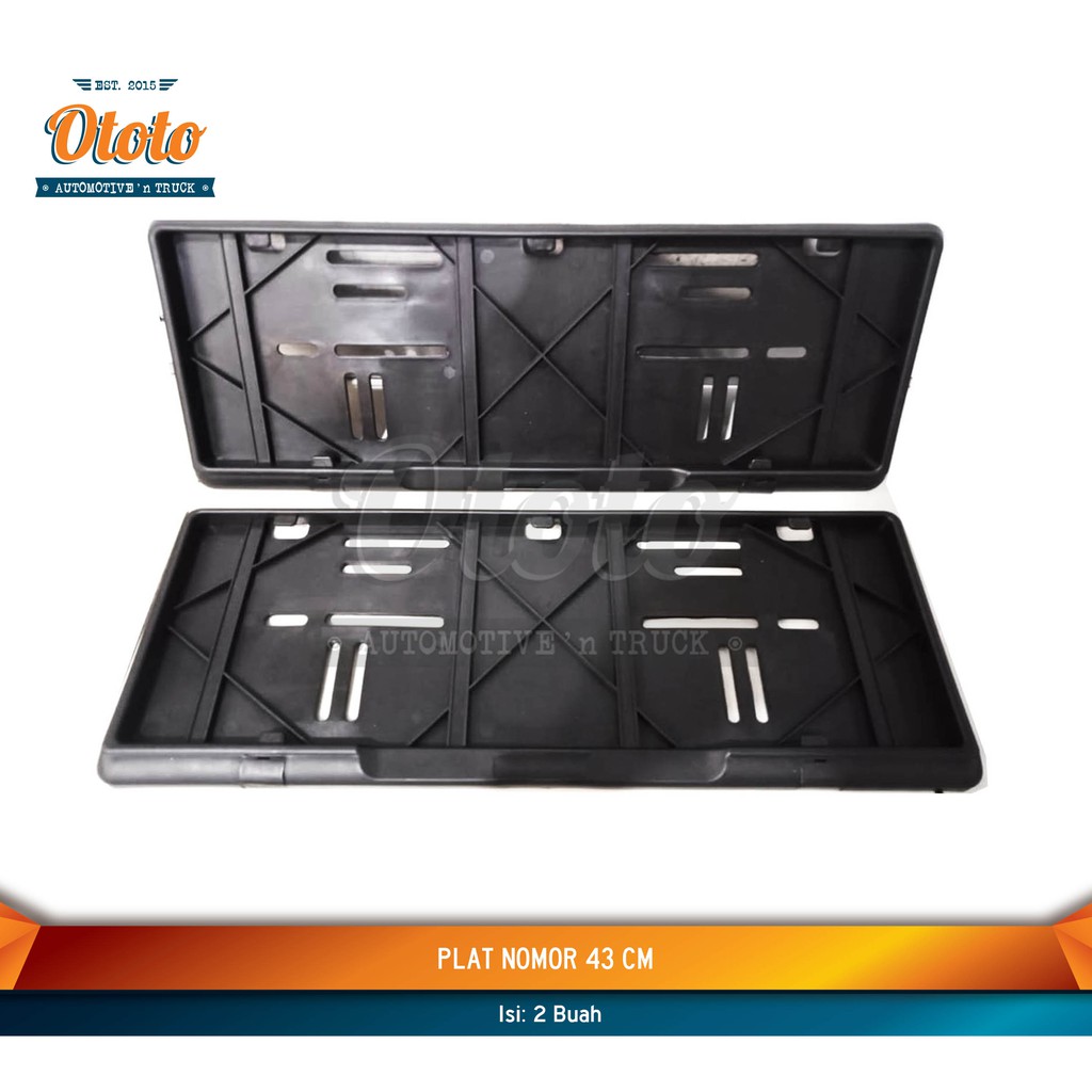 Jual Plat No 43cm - Bingkai plat nopol nomor | Shopee Indonesia