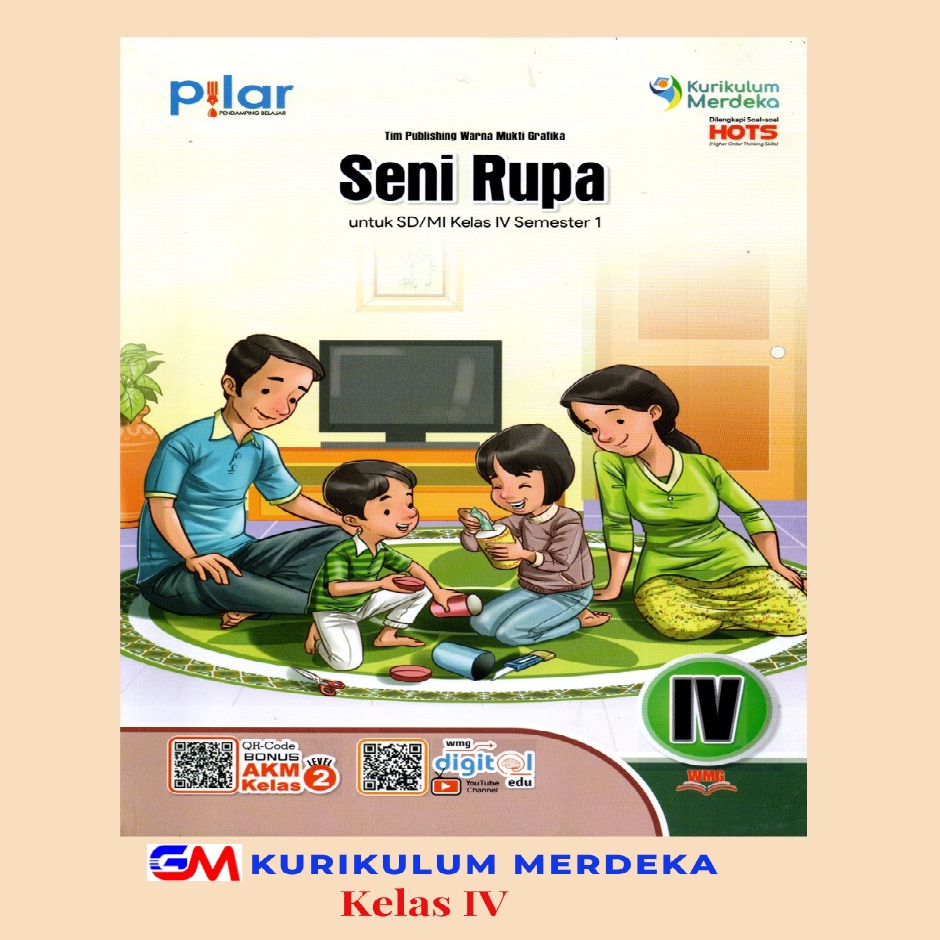 Jual BUKU PILAR SENI RUPA KLS IV KURIKULUM MERDEKA SEMESTER 1 | Shopee ...