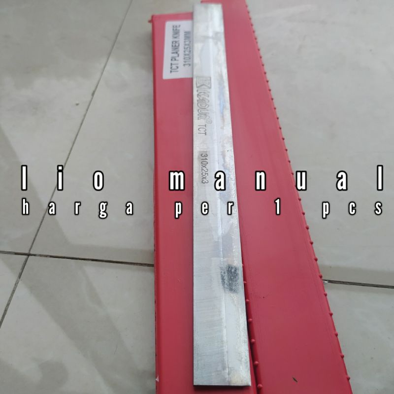 Jual Mata Serut kayu 310 x 25 x 3 Mm TCT KADUR Mata Jointer planer 31 ...