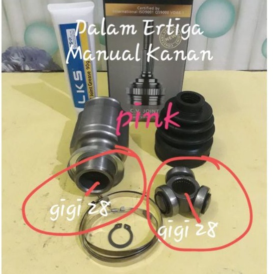 Jual CV Joint Dalam As Roda Depan Dalam As Kopel Suzuki Ertiga Manual Kanan 2012-2017 | Shopee ...