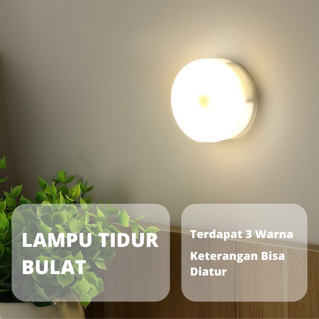 Jual [JINGO] - Lampu Tidur Lampu Belajar LED Meja Tidur Tempel Mini 3 ...