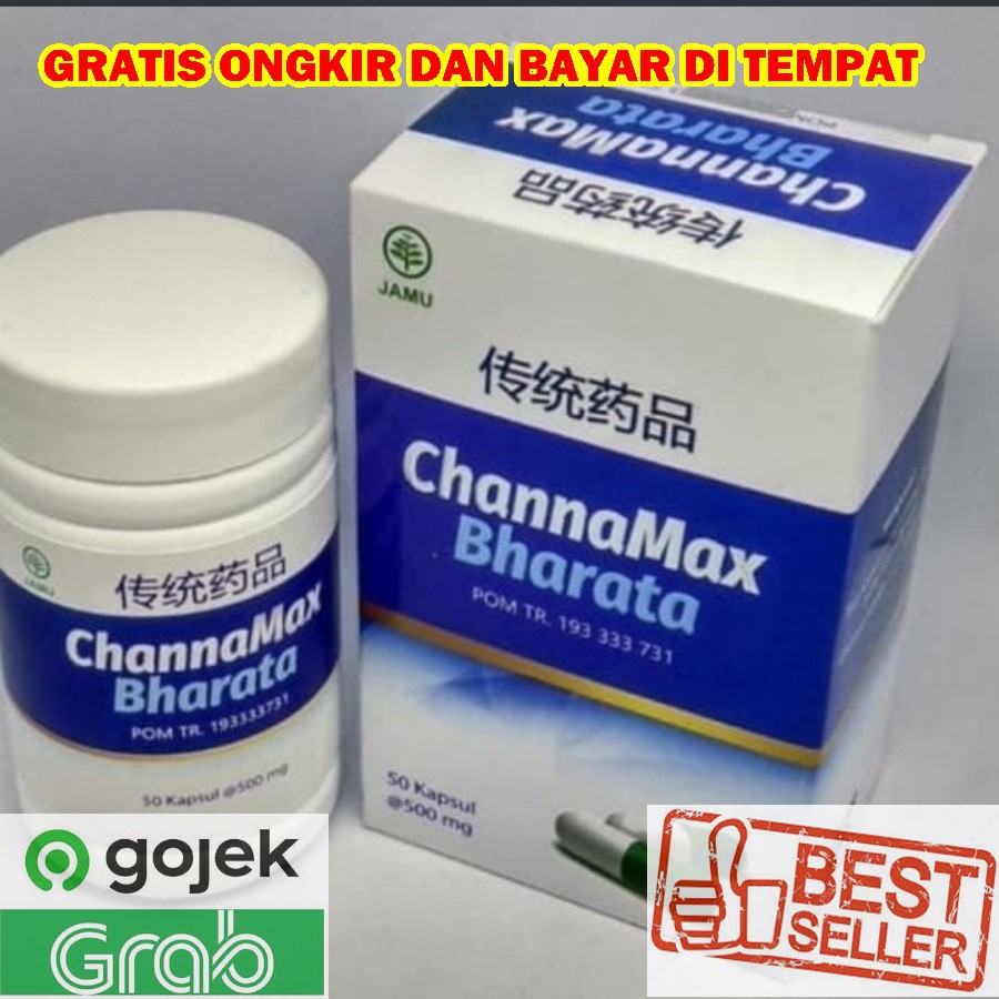 Jual Channamax Bharata Herbal Original Obat Luka Diabetes Operasi ...