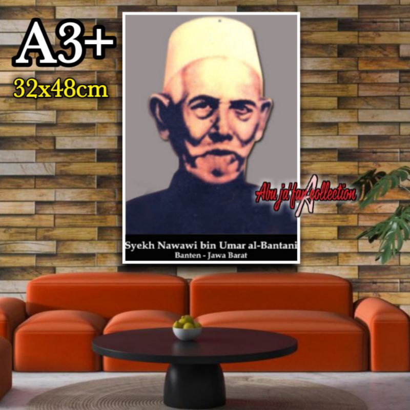 Jual POSTER SYEKH NAWAWI BIN UMAR AL-BANTANI|POSTER ULAMA DAN HABAIB ...