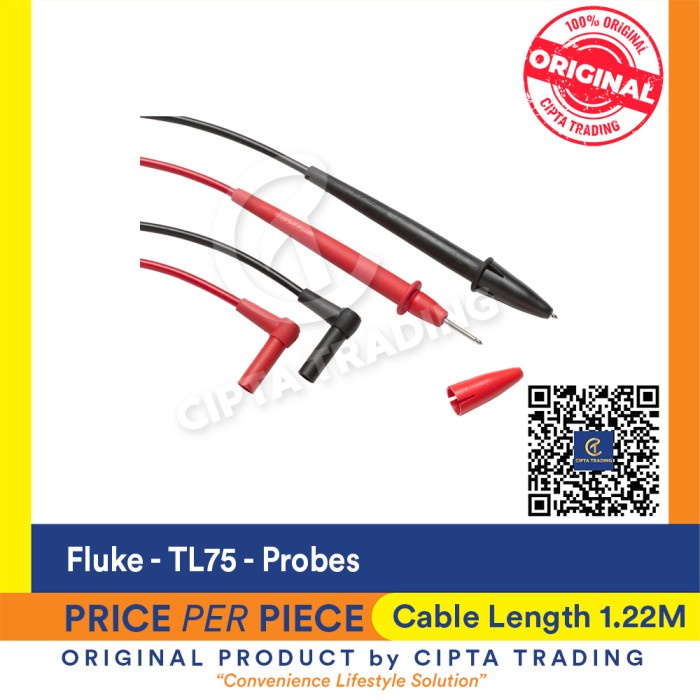 Jual Probes - Fluke - TL75 | Shopee Indonesia