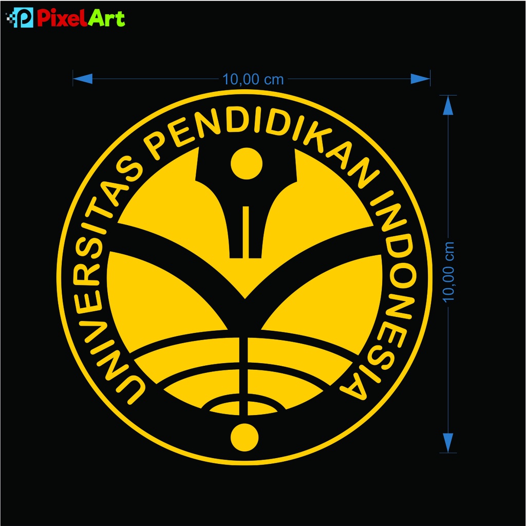 Jual CUTTING STIKER KAMPUS LOGO UNIVERSITAS PENDIDIKAN INDONESIA UPI ...